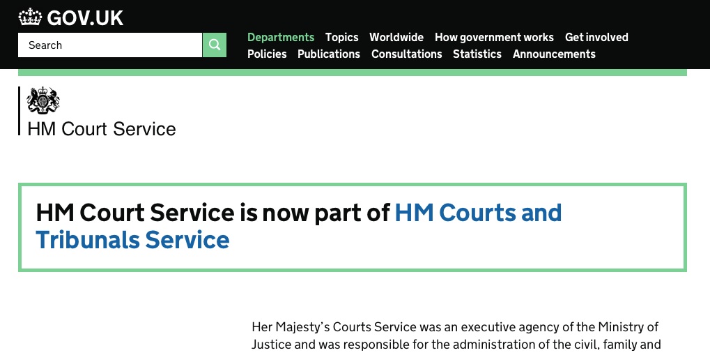 7 different types of closed – Inside GOV.UK