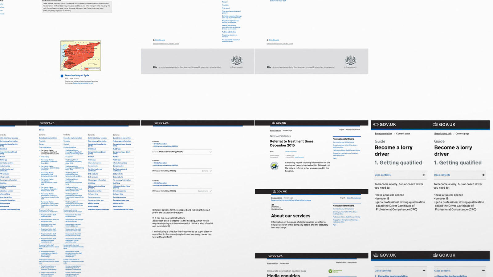 What we’ve been working on: designing GOV.UK – Inside GOV.UK
