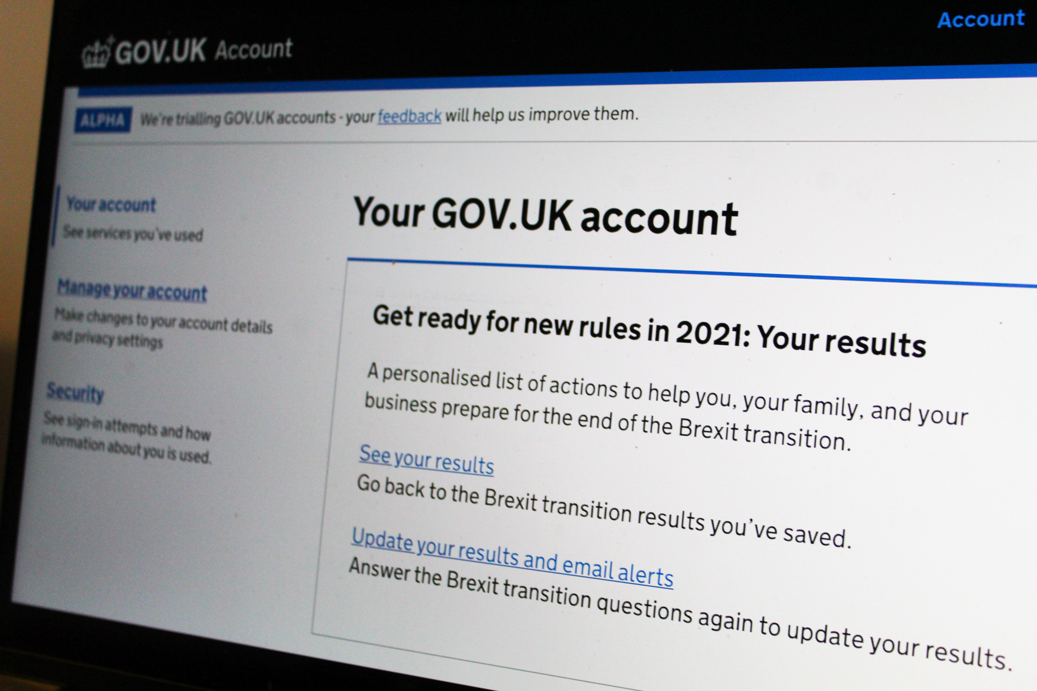 The technical architecture behind a GOV.UK account – Inside GOV.UK