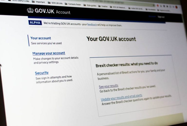Reflections on the GOV.UK accounts trial so far – Inside GOV.UK