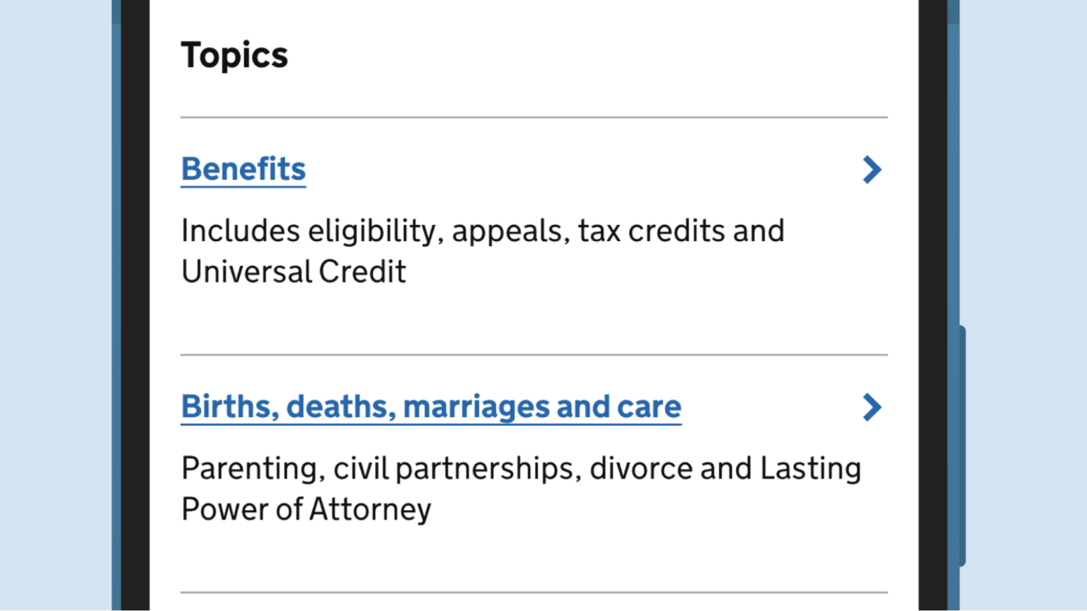 Updating the GOV.UK homepage – Inside GOV.UK