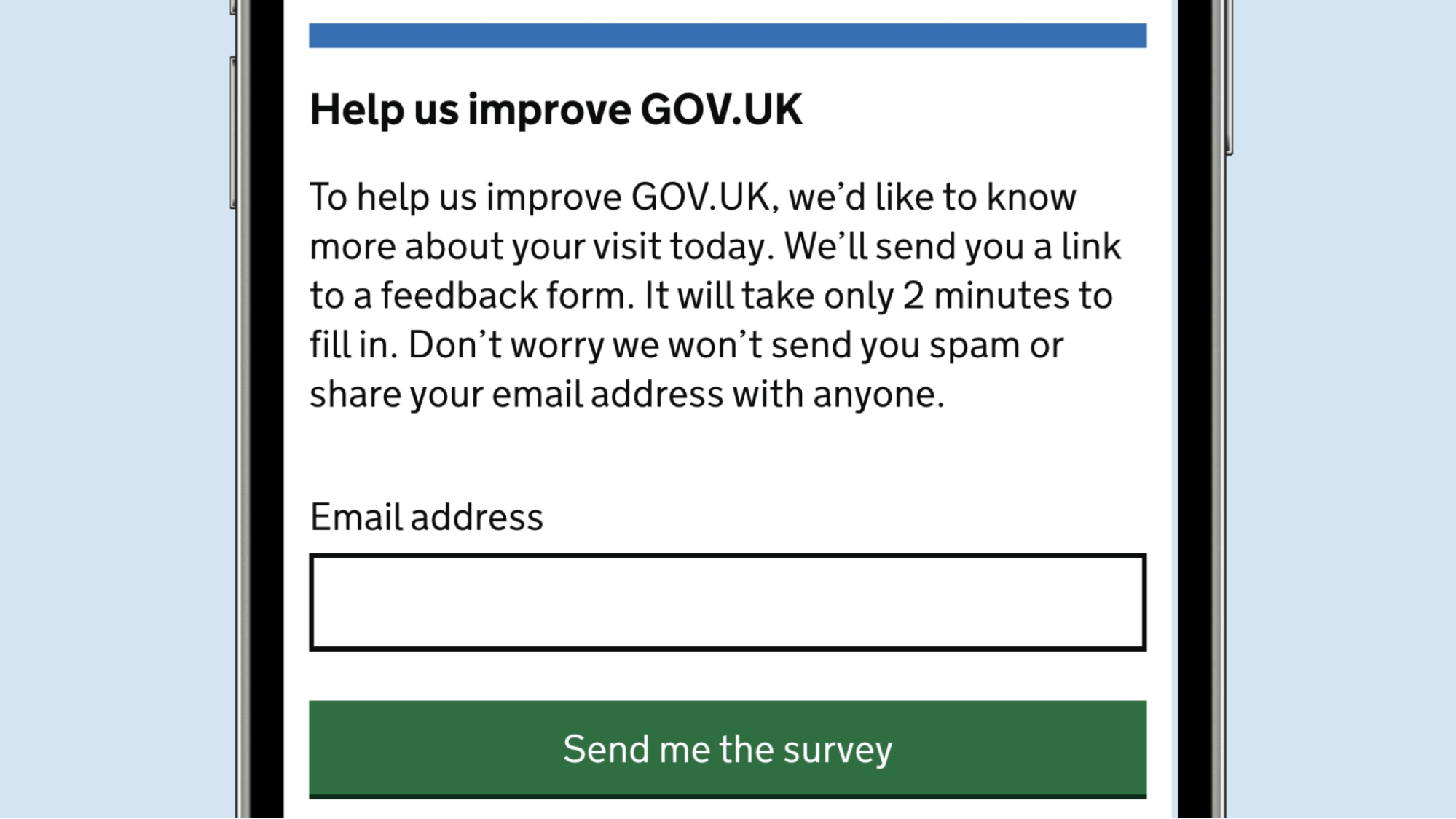Making the GOV.UK feedback component more accessible – Inside GOV.UK