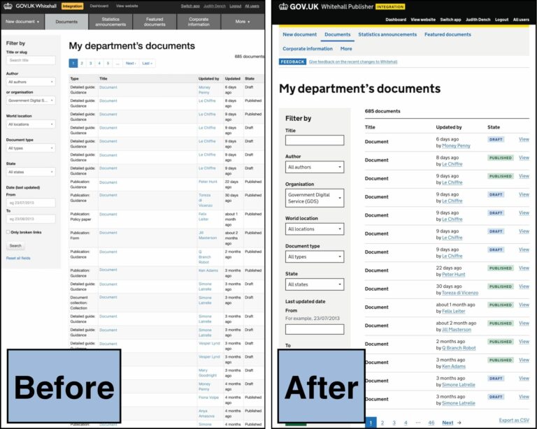 Moving our most-used publishing tool to the GOV.UK design system ...